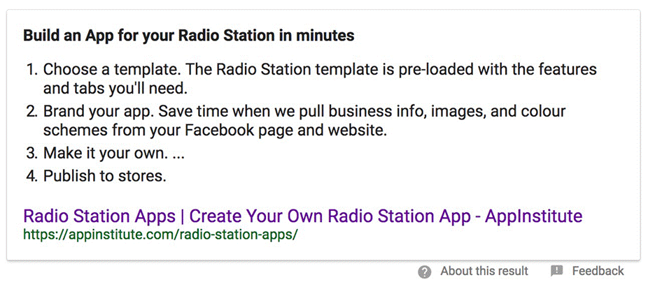 How To Become A Featured Snippet